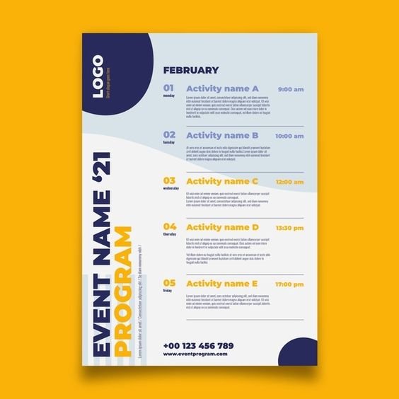 11 Contoh Poster Seminar Nasional Terbaik & Simple - Pabrik Konveksi ...