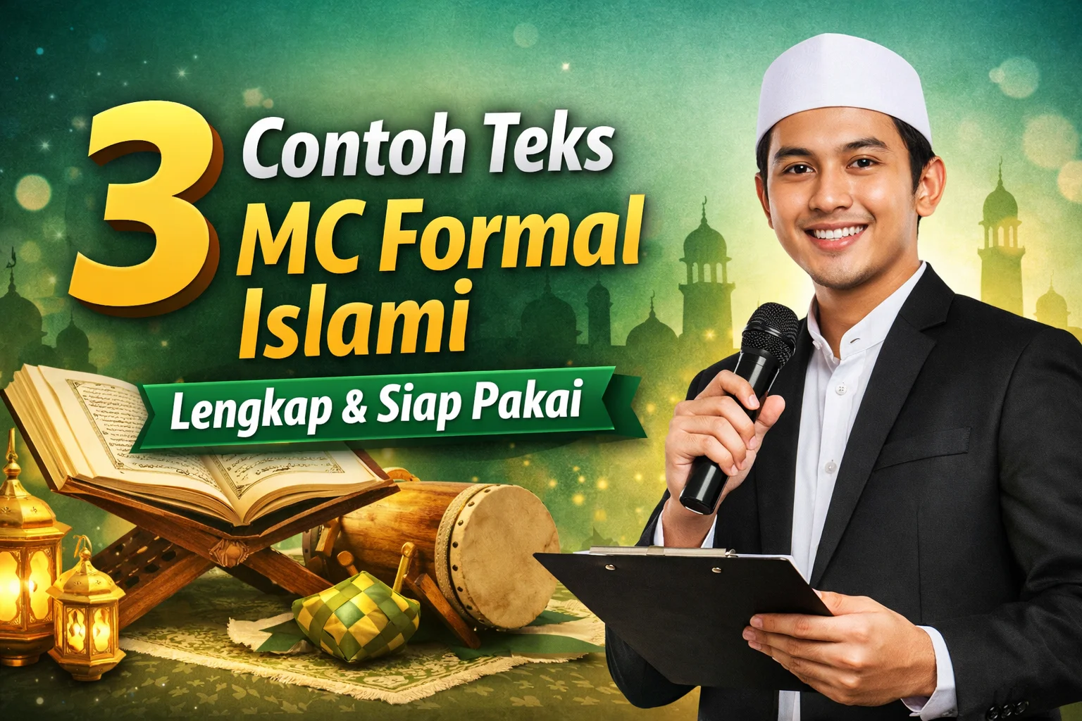 3 Contoh Teks MC Formal Islami Lengkap & Siap Pakai