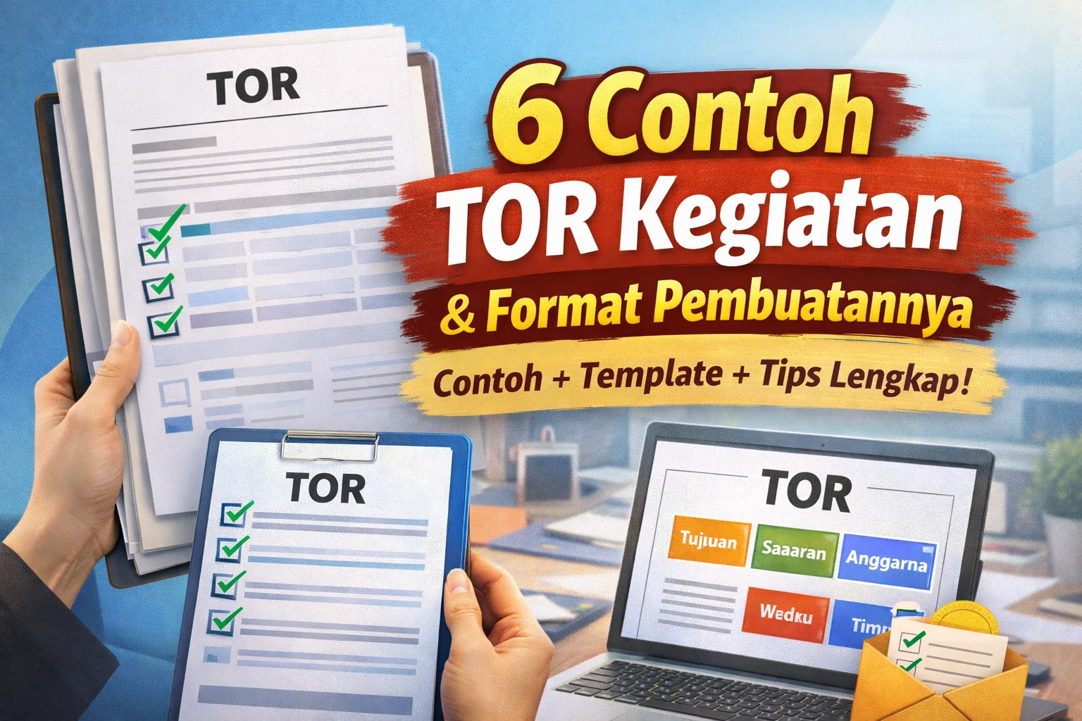 6 Contoh TOR Kegiatan dan Format Pembuatannya